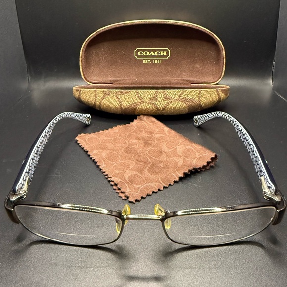 Coach | Accessories | Coach Hc 506 Summer 9043 497130 Eyeglasses Frames ...
